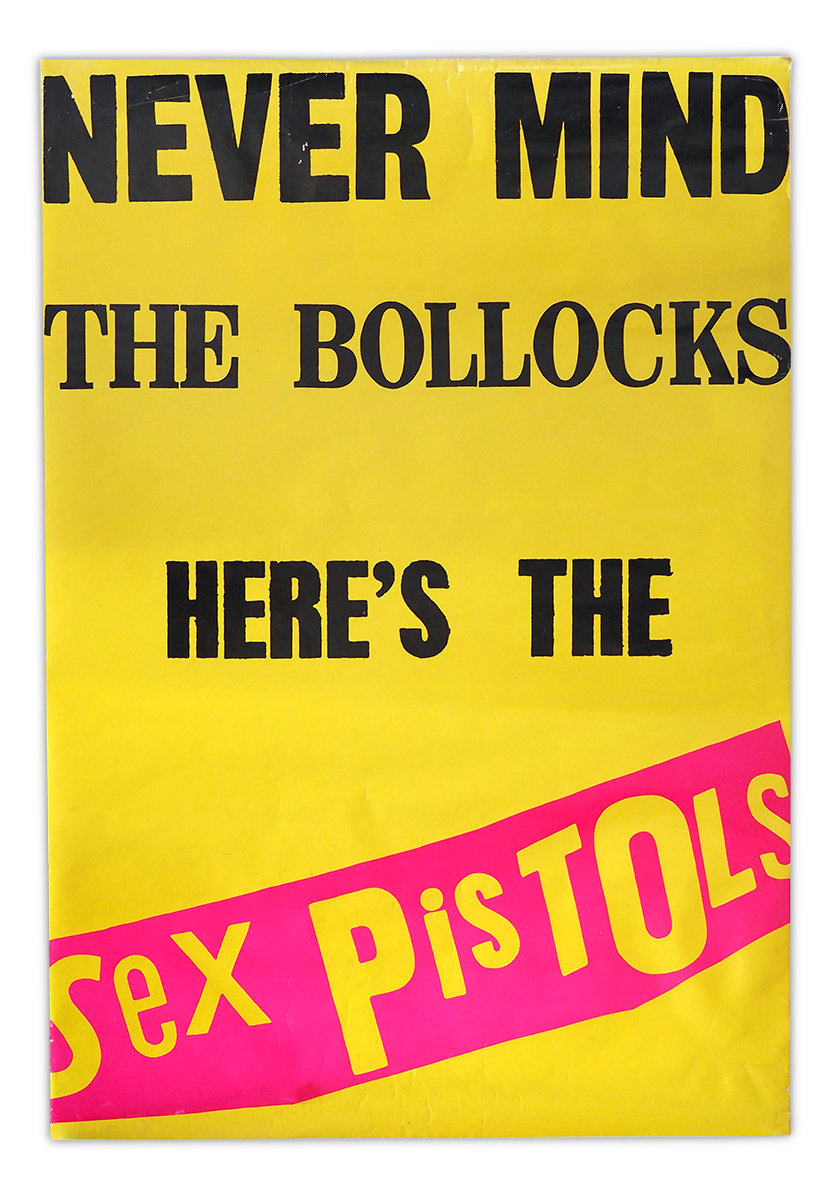 Sex Pistols Never Mind The Bollocks Vintage Poster Arton
